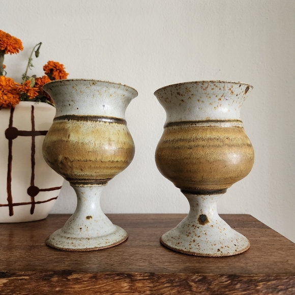 Vintage | Accents | Vintage 97s Ceramic Neutral Color Tone Speckled ...
